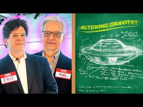 Interesting conversation with Eric Weinstein and Hal Puthoff - UFO FEED