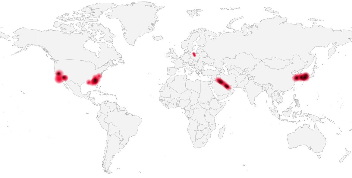 Pentagon releases new map of UFO hotspots. Japan turns out to be a ...
