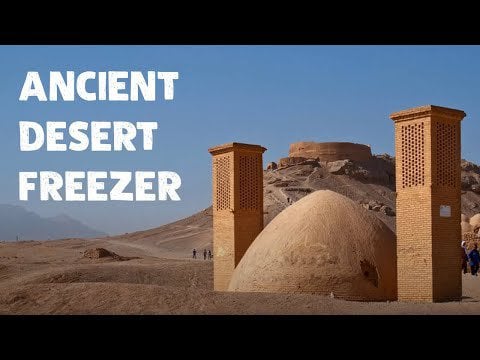 The Yakhchāl. AKA the giant ancient Persian refrigerator! Design and ...