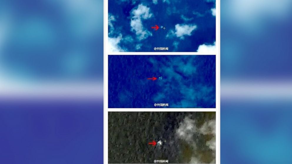 Satellites Spot 3 Large Objects Near Malaysia Airliner Flight Path ...