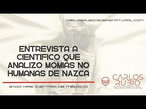 [Live] A presentation from Biologist José de C. Ríos López on the Nazca ...