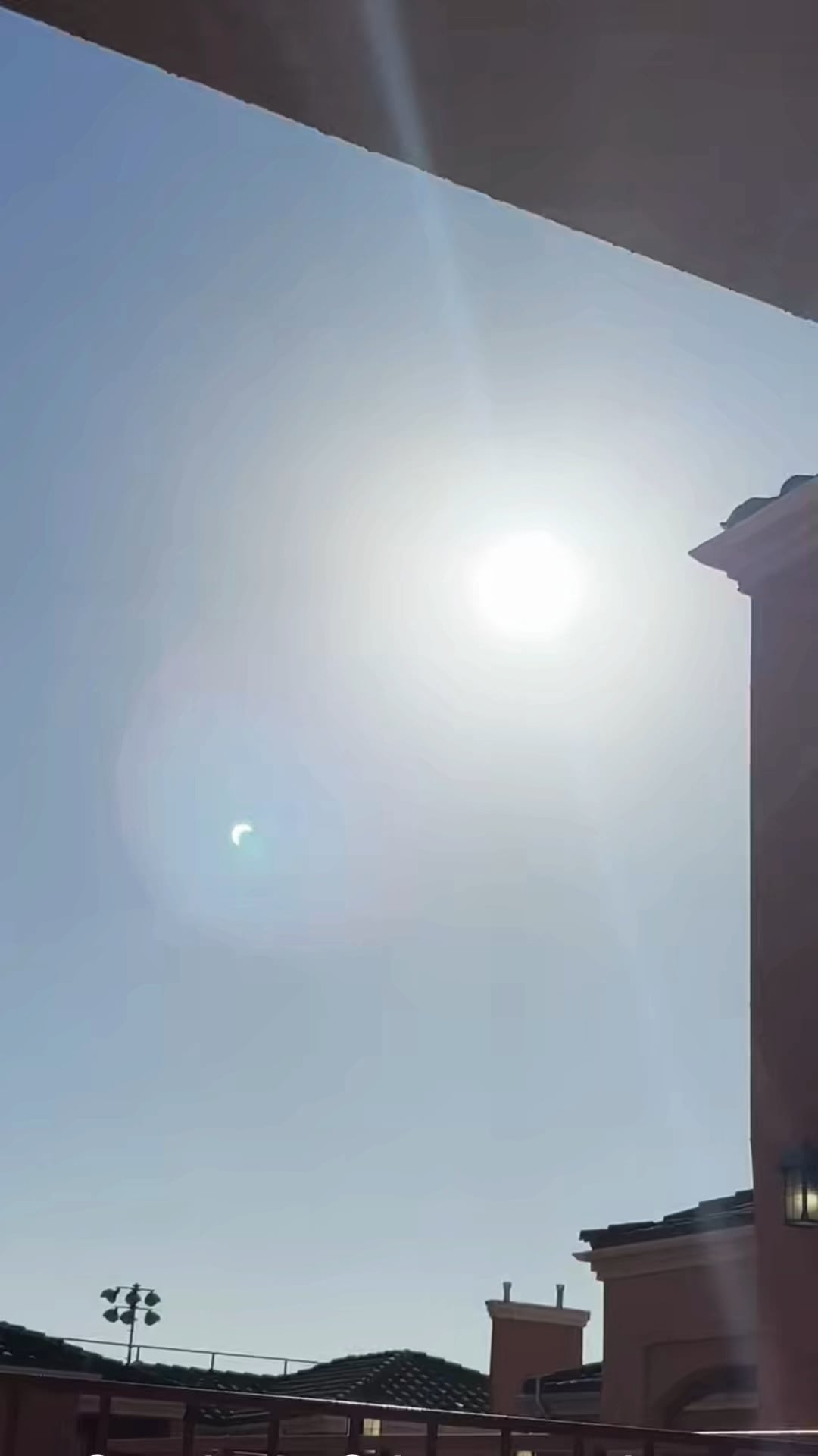 Caught an orb during solar eclipse - UFO FEED