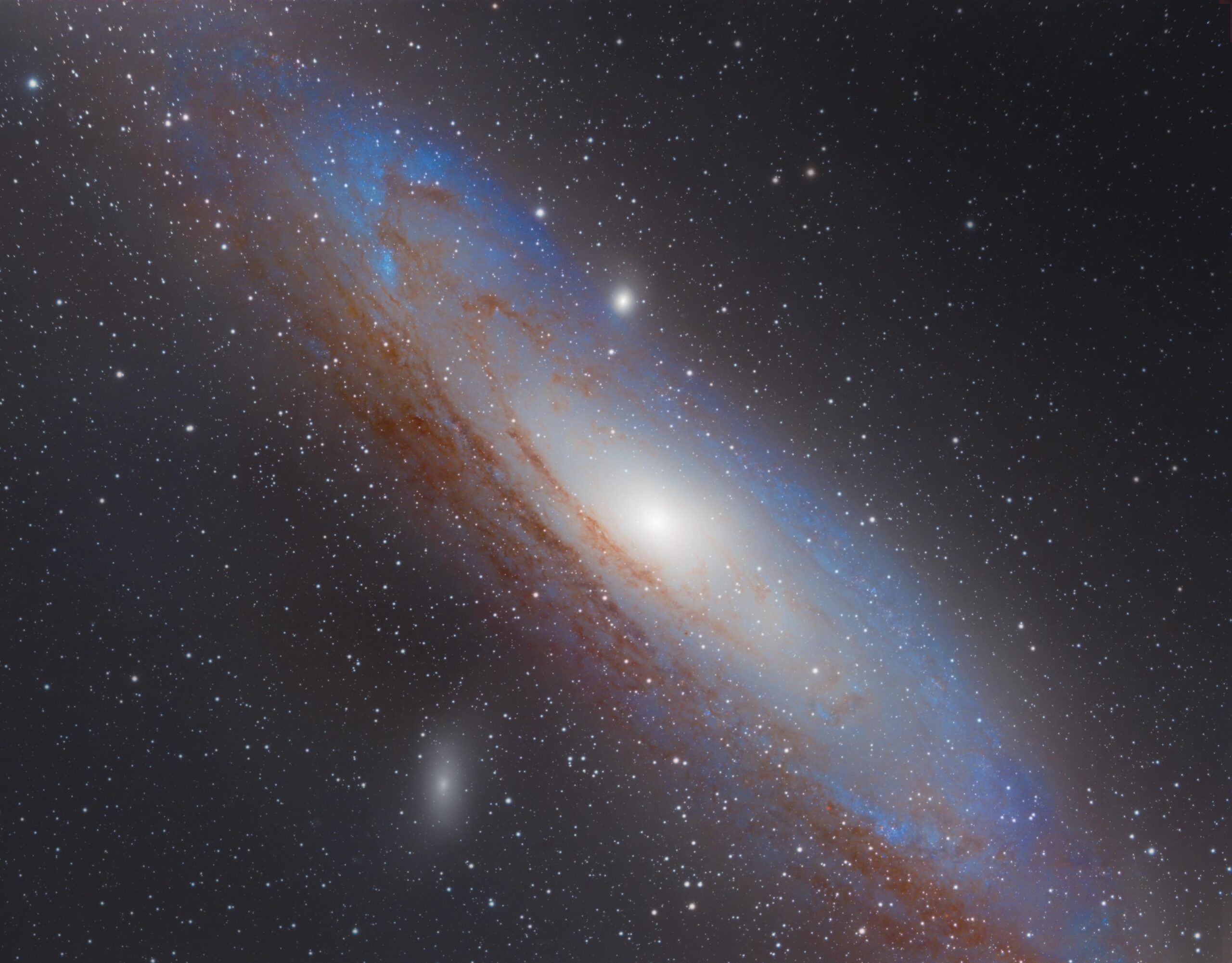 Andromeda Galaxy in RGB – UFO FEED