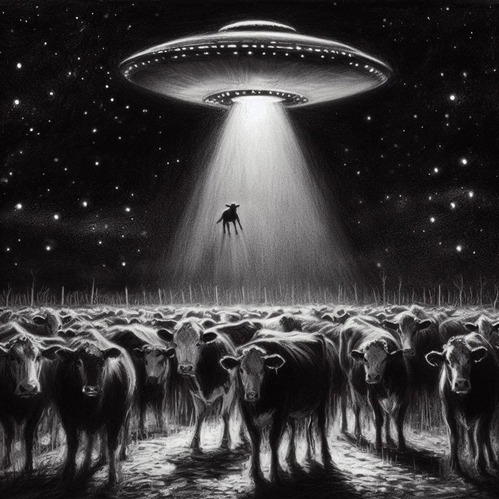 Documentation: Cattle Mutilations - UFO FEED