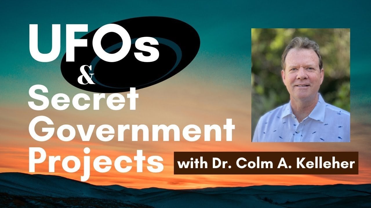 Dr Colm Kelleher has just told us who the men in black are! - UFO FEED