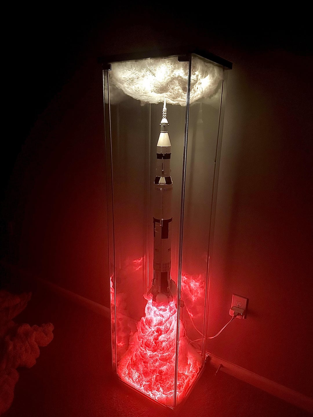 Saturn V Rocket lamp one year on – UFO FEED