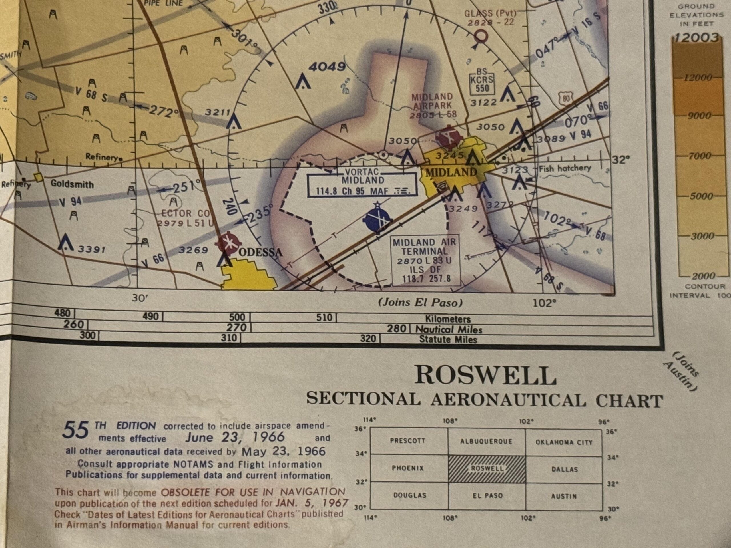 Found an old map of Roswell at an estate sale – UFO FEED