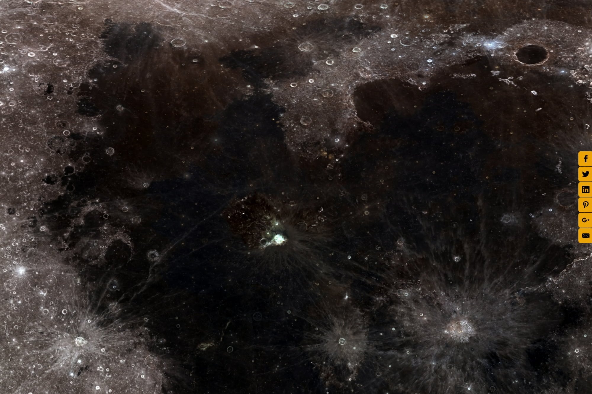 NASA’s multi-spectral Wide Angle Camera (WAC) shows what has been ...