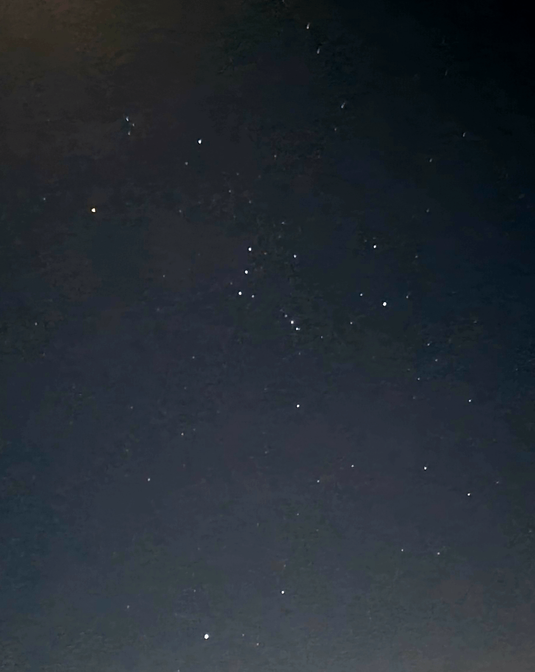 Orion Constellation caught with my phone - UFO FEED