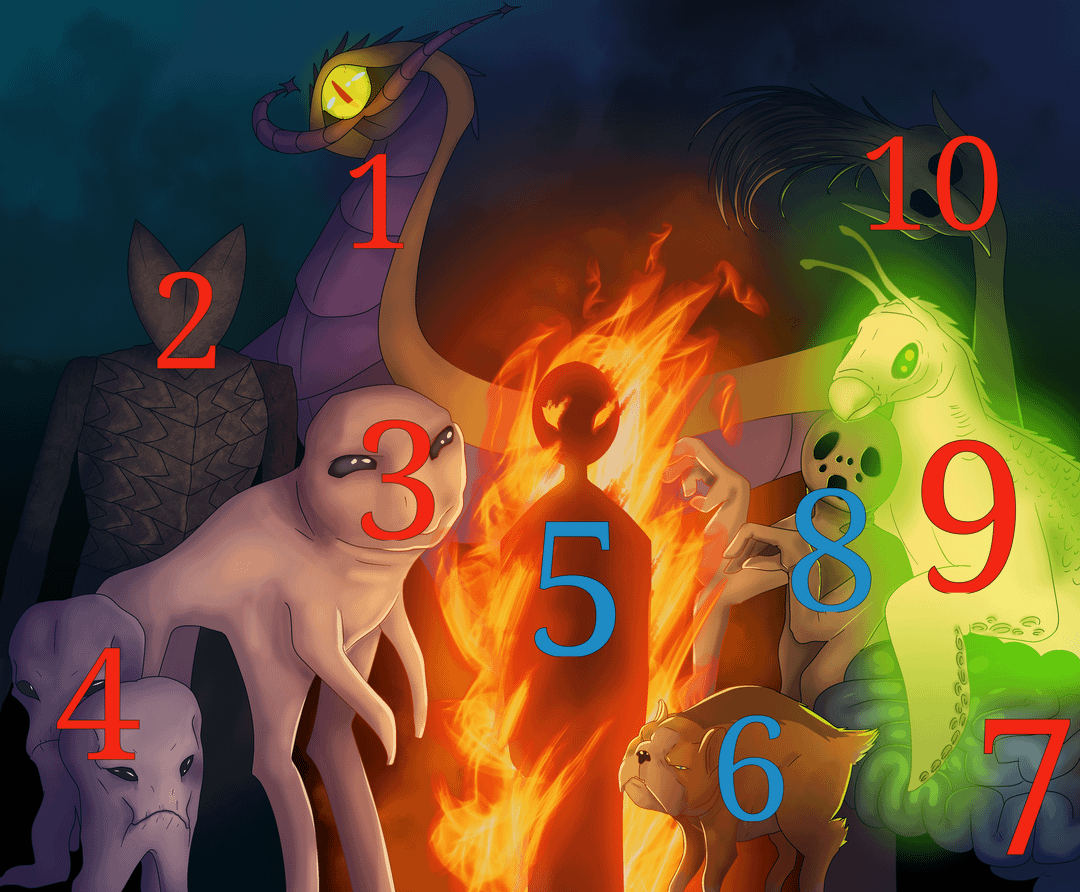 10 depictions of some unconventional alien beings encountered over the ...