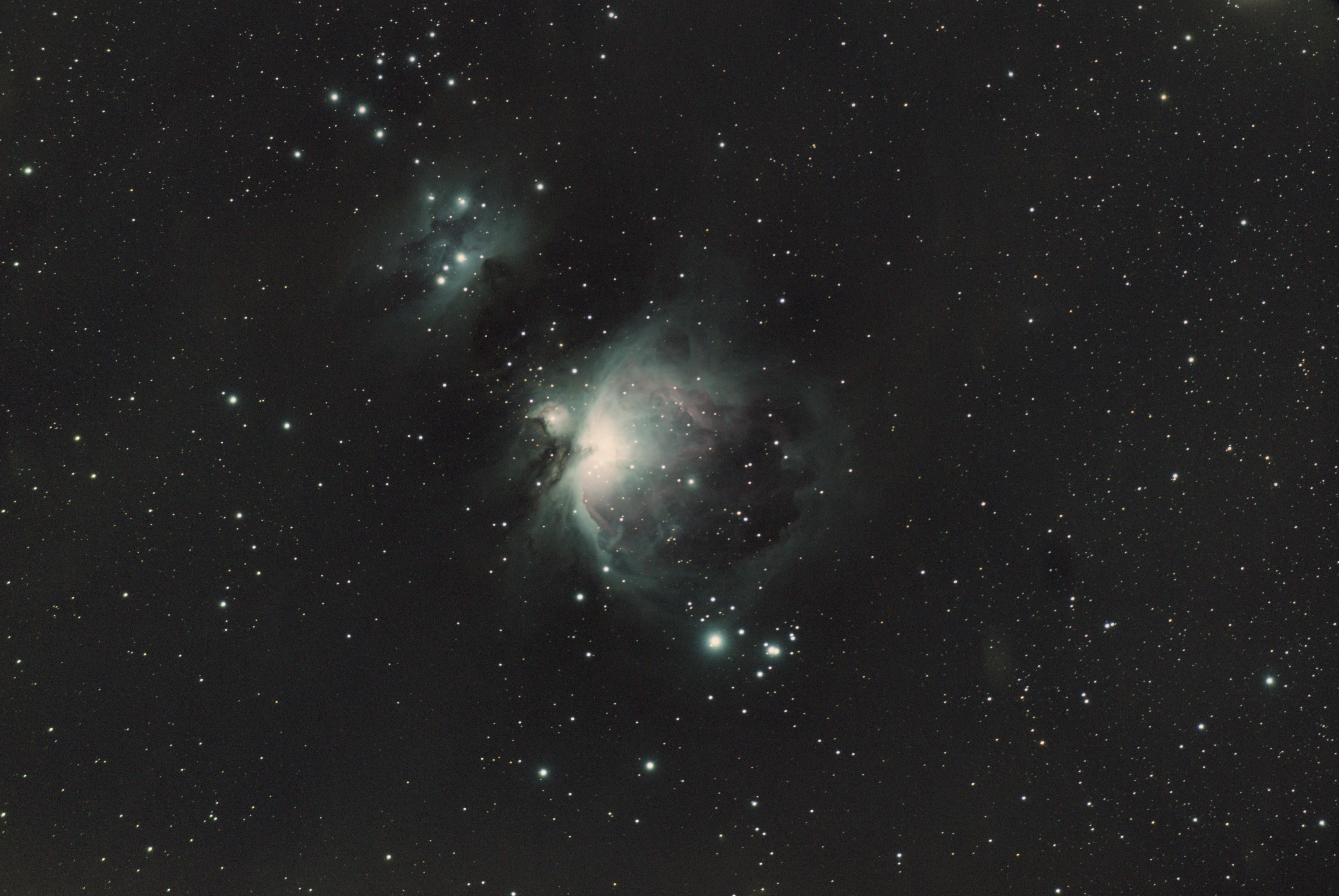 Orion Nebula - first try with Skywatcher Evostar 72ed - UFO FEED