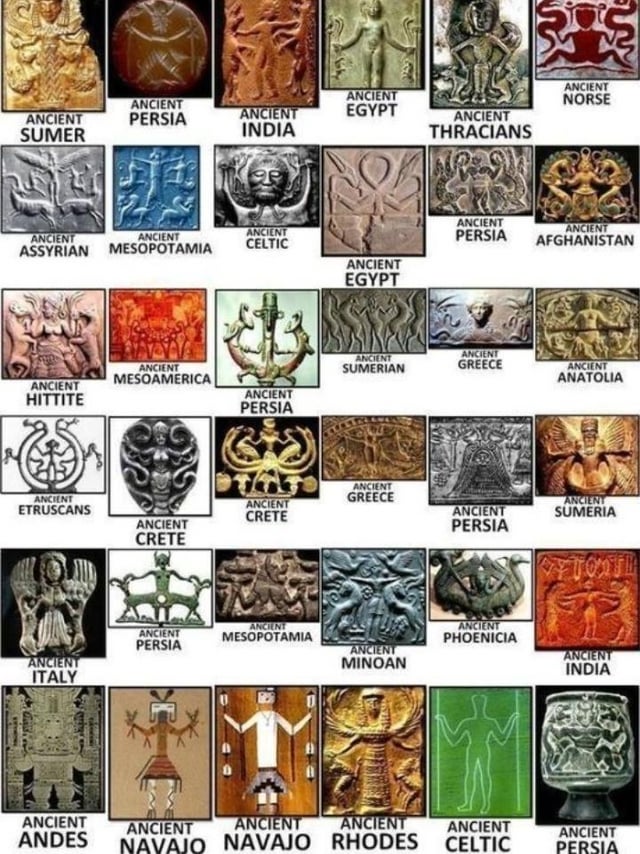 Ancient Depictions across the globe show serpent as Humanoid(Sumer ...