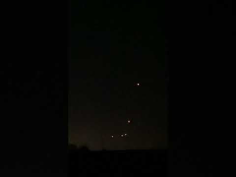 Formation lights that turned out to be aircraft - UFO FEED