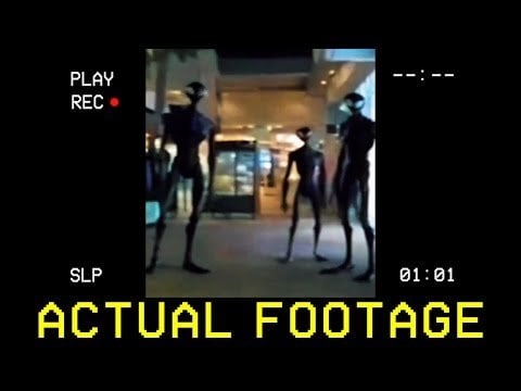 Miami Mall witness releases shocking VHS tape recording of three tall ...