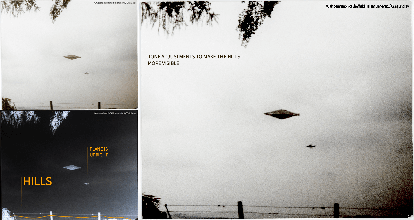 Definite proof that the Calvine Photo is not a reflection. - UFO FEED