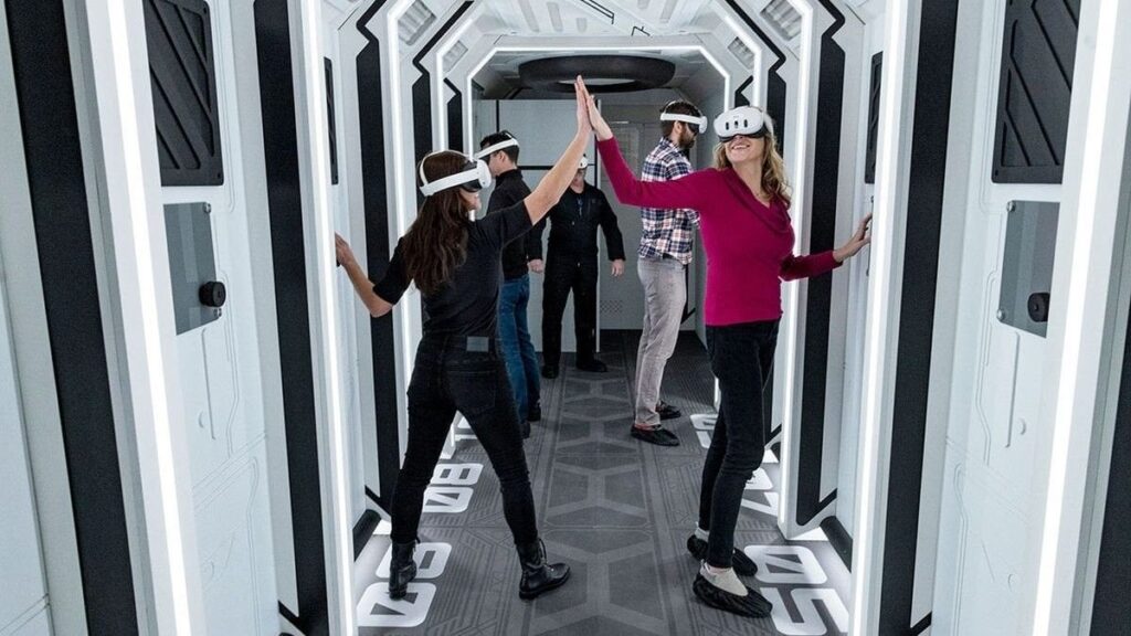 Apollo astronaut's granddaughter opens immersive 'Lunar Light' moonwalk ...