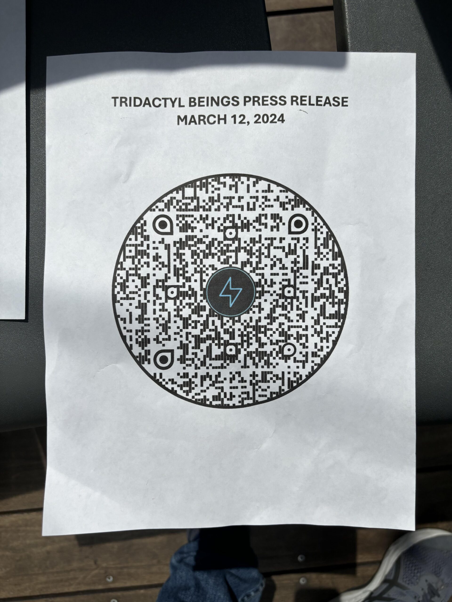 QR code from yesterday's new Nazca mummies reveal event reveals over ...