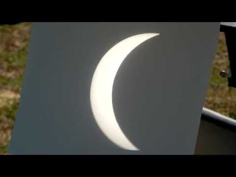 2024 Partial Solar Eclipse And Colander Effect - UFO FEED