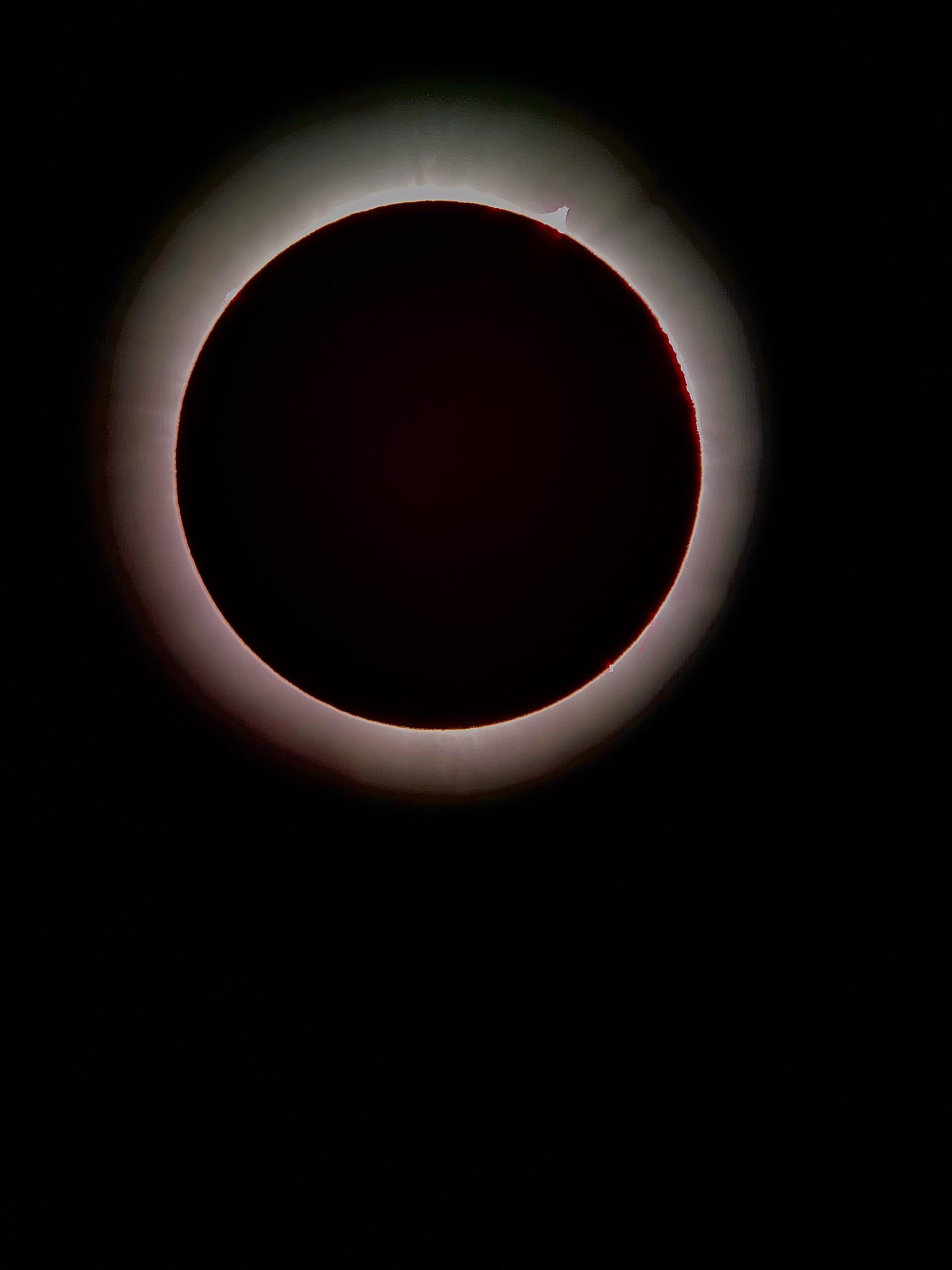 Picture of the eclipse through my telescope. – UFO FEED