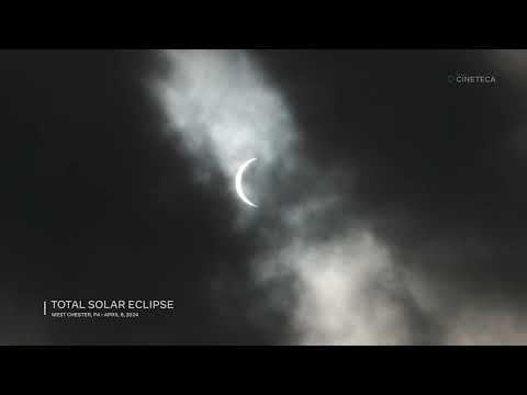 Total Solar Eclipse Timelapse in Southeast Pennsylvania - UFO FEED