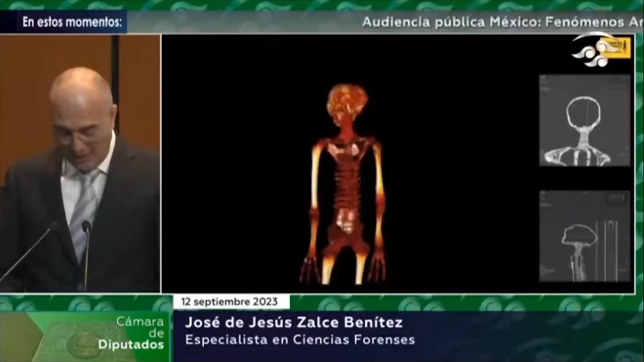 A quick reminder that the alien mummies are a hoax and where already ...