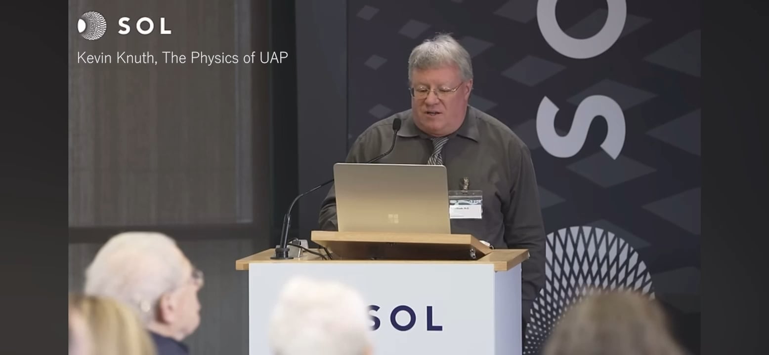 In the last two minutes of his presentation at the Sol Foundation, Dr ...