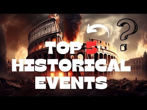 Top 5 Historical Events that Changed the World! - UFO FEED
