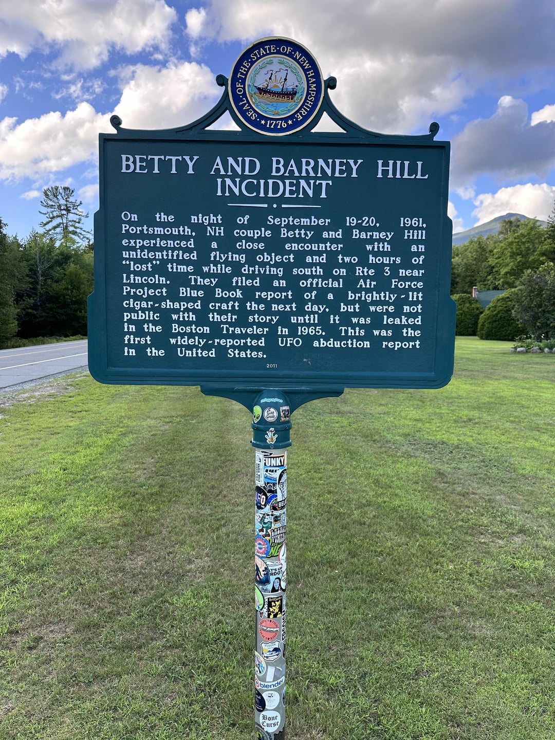 Lived in NH my whole life and didn’t realize we had a historic marker ...