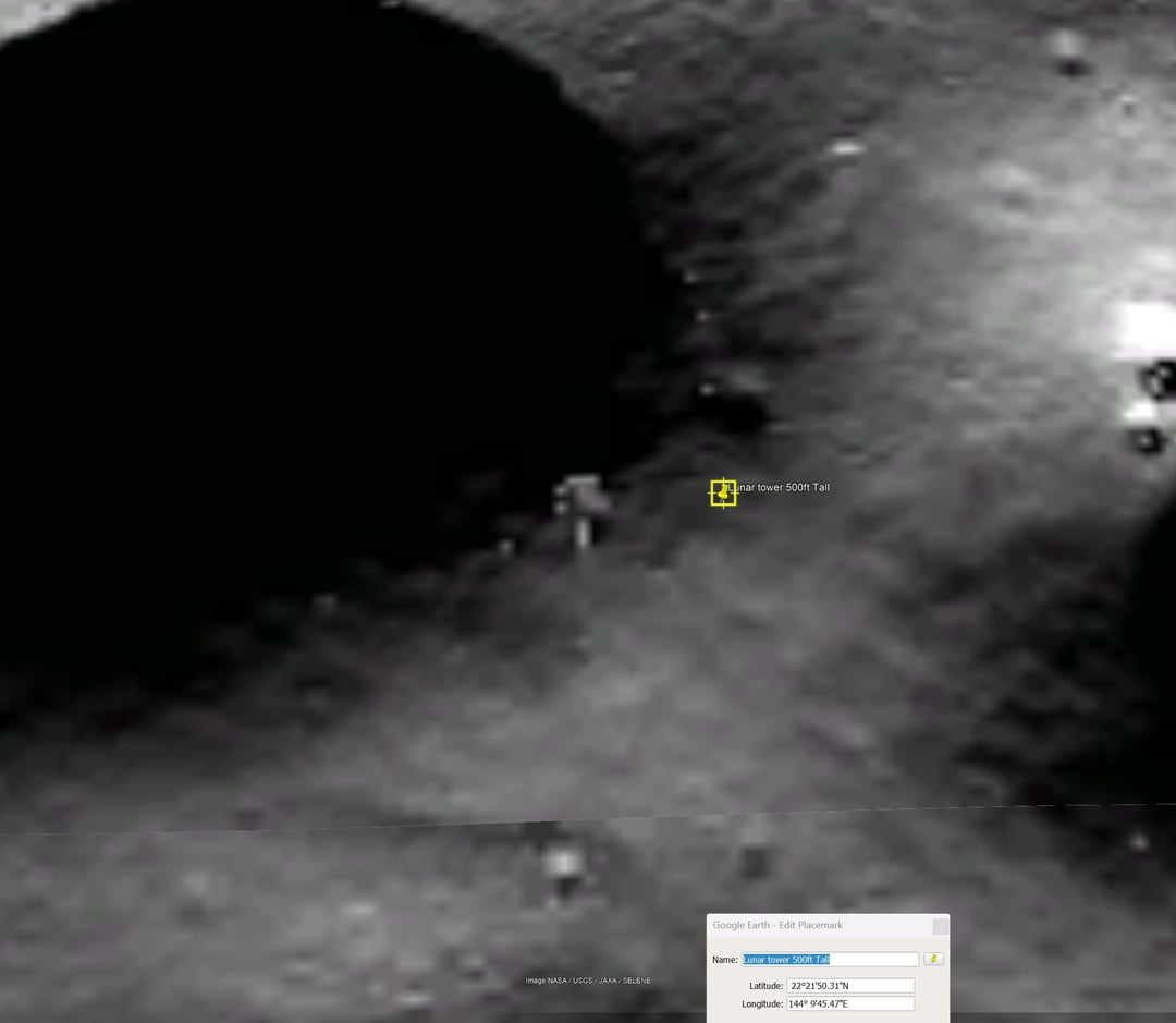 Lunar Anomalies Including a Tower and Lunar structures – UFO FEED