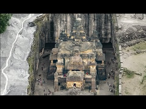 Carved with an ANCIENT 3D-PRINTER 10 000 years ago - Kailasa Temple ...