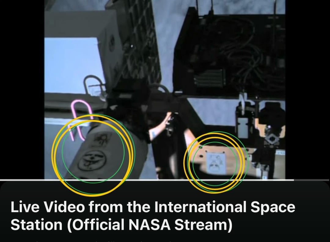 NASA's put a drawing of an alien on ISS? - UFO FEED