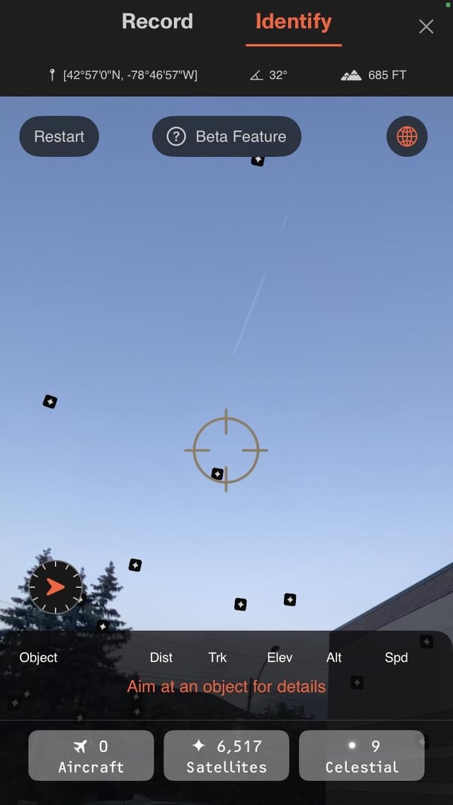 I was playing around with the UFO Enigma App and I noticed that Planes ...