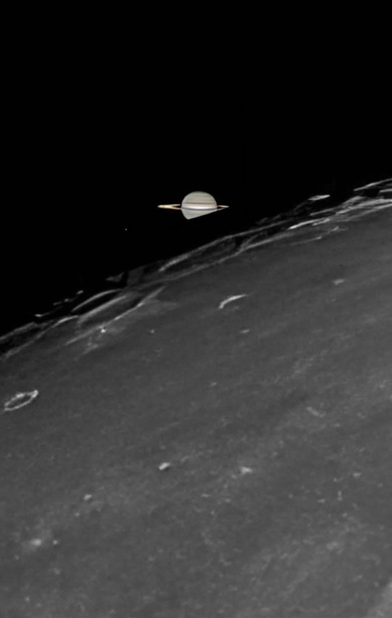 The Saturn Moon Occultation of September 2024 Through My Telescope ...