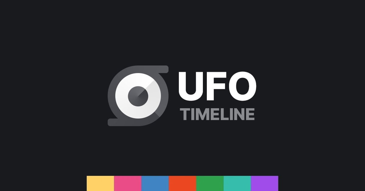 Just reached 325+ entries on the UFO Timeline project I’ve worked on ...
