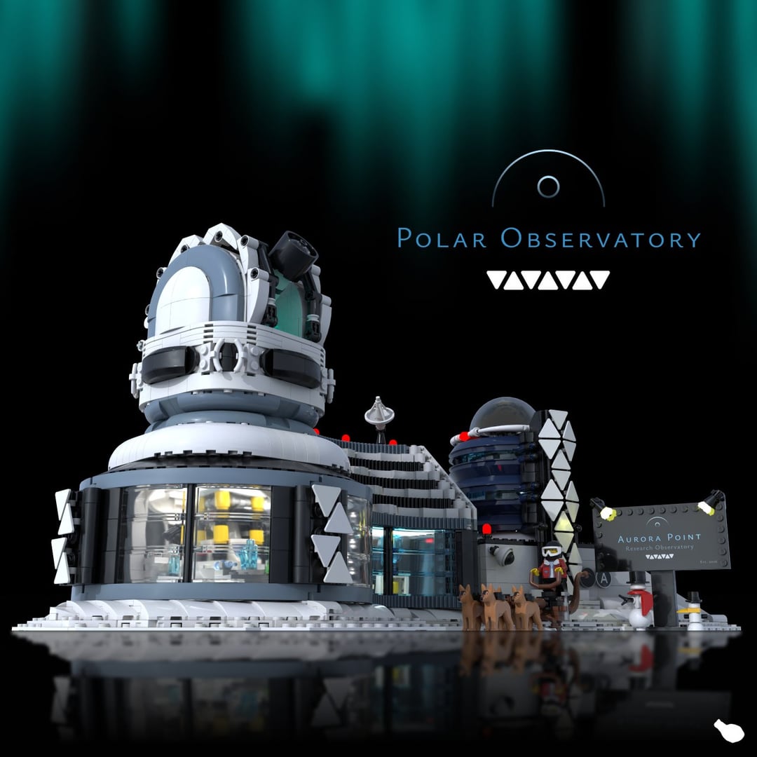 LEGO Polar Observatory (by yours truly) – UFO FEED