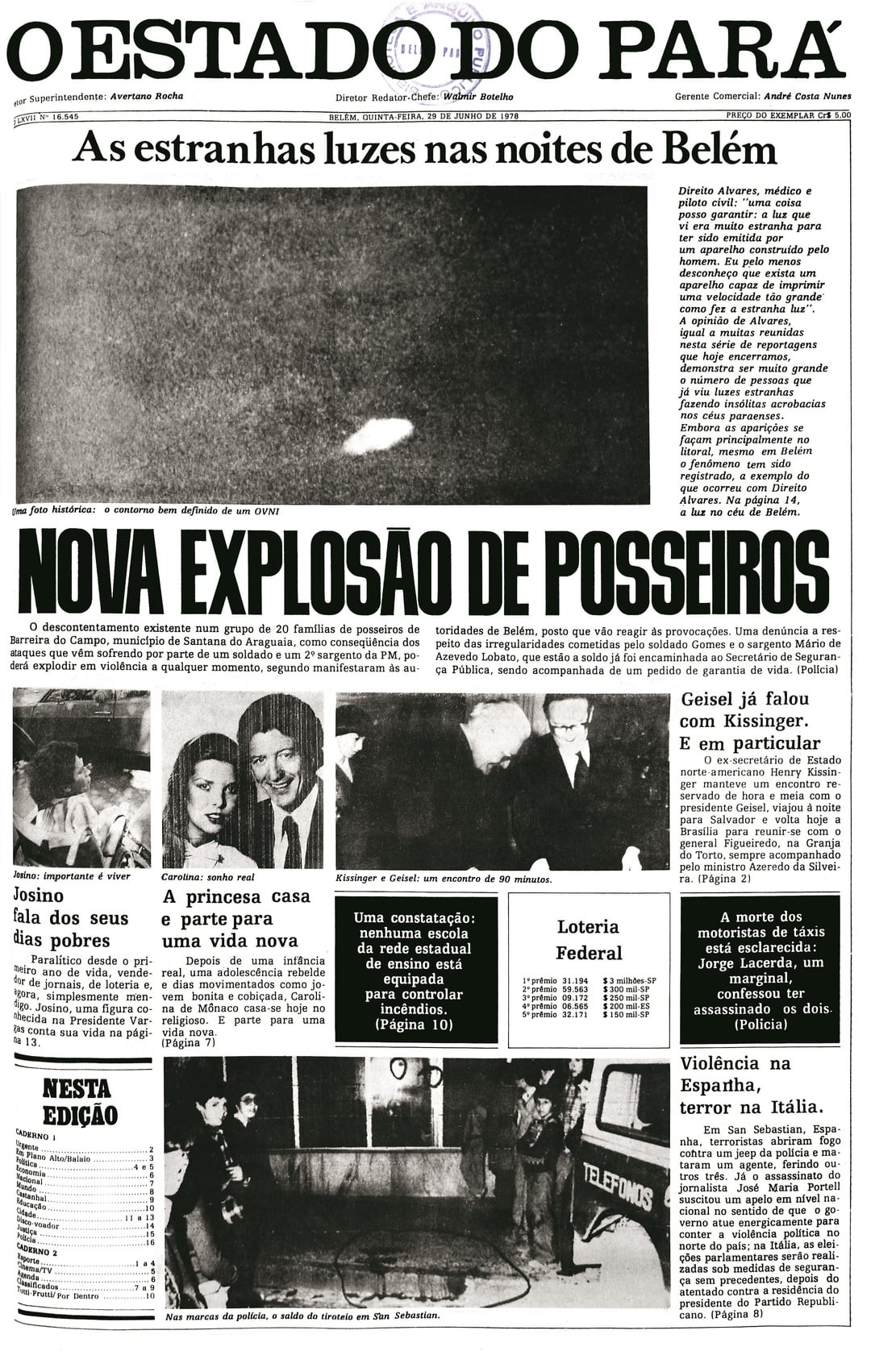 Brazilian Military Operation Saucer – 1977, Original Newspapers ...