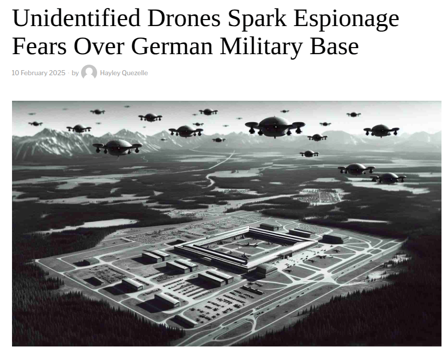 It's Happening All Over the World! Unidentified Drones Spark Espionage ...