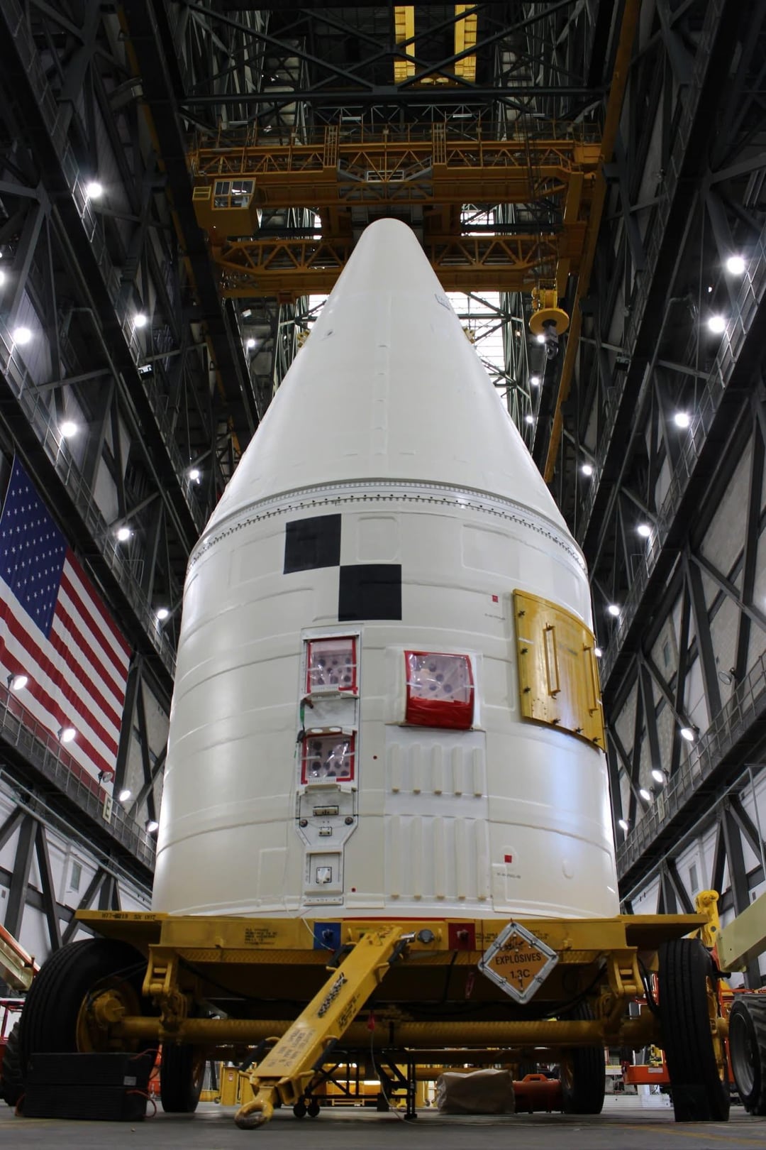 Artemis II Space Launch System booster stacking is complete. The next ...