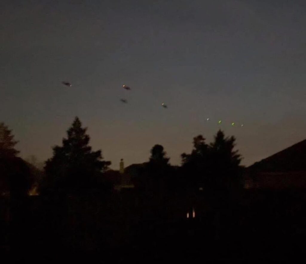 4 UAP ‘Drones’ Followed by Ten Possible Military Helicopters - 2nd ...