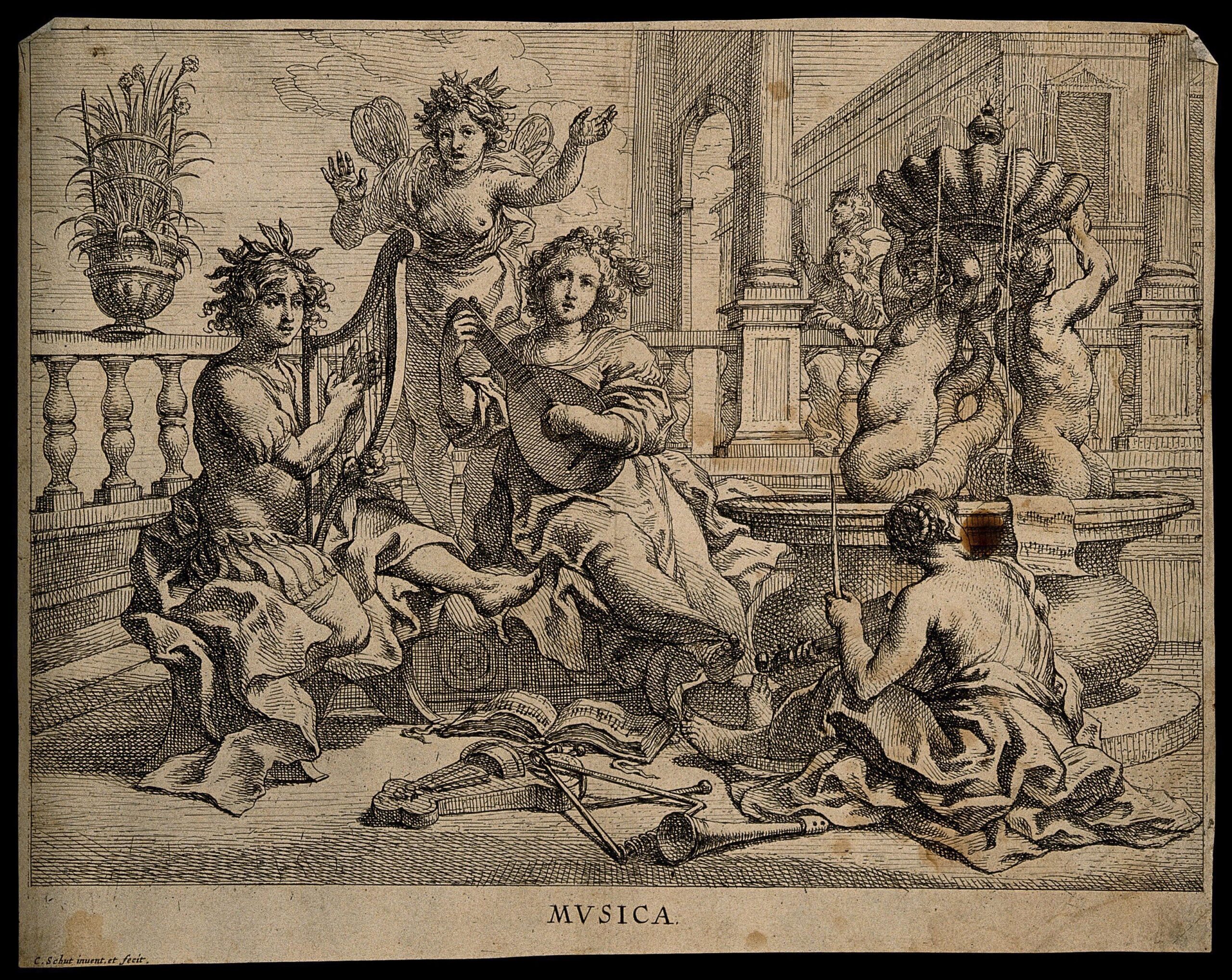 The engraving MVSICA from 1645 conceal a secret about the sounds of the ...