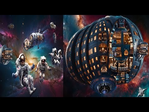 Intergalactic Floating Space Hotel – A 5-Star Luxury Experience in the ...