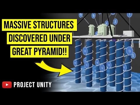 BREAKING: HUGE Structures Discovered 2km BELOW Great Pyramid of Giza ...