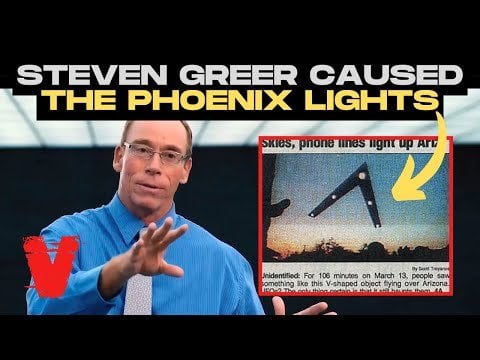 Steven Greer Claims He Caused The Phoenix Lights UFO To Appear - UFO FEED