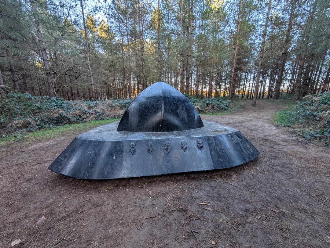 Rendelsham Forest UFO Trail - UFO FEED