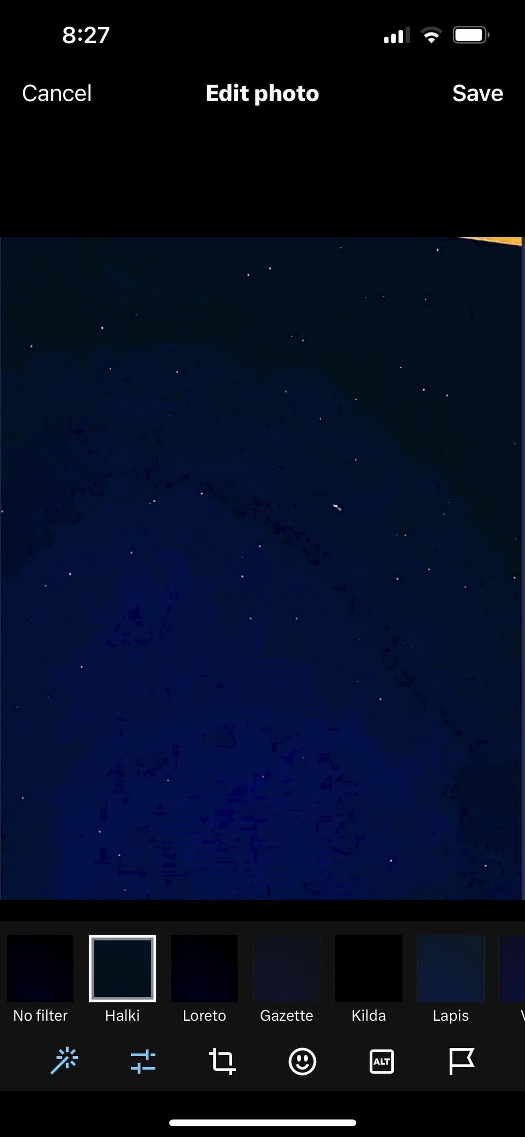 Editing these pics of stars and I get to the last filter.. – UFO FEED