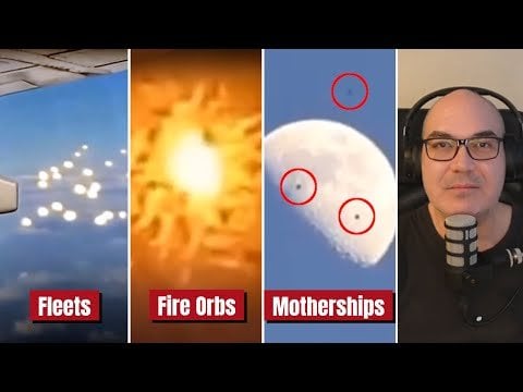 Airplane Sightings, Fiery Orbs, and Moon Motherships – UAP Compilation ...