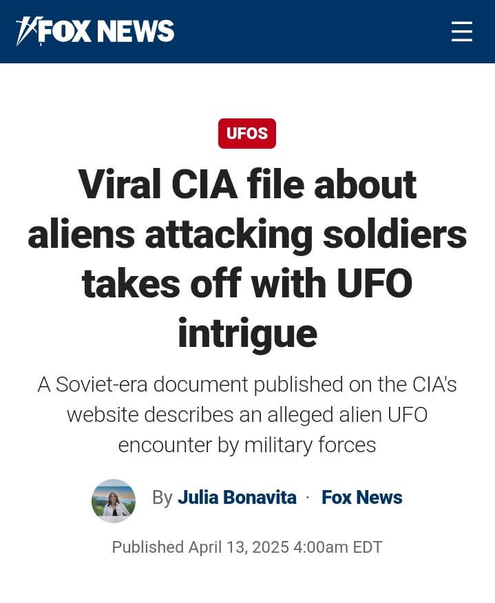 Viral CIA file about aliens attacking soldiers takes off with UFO ...