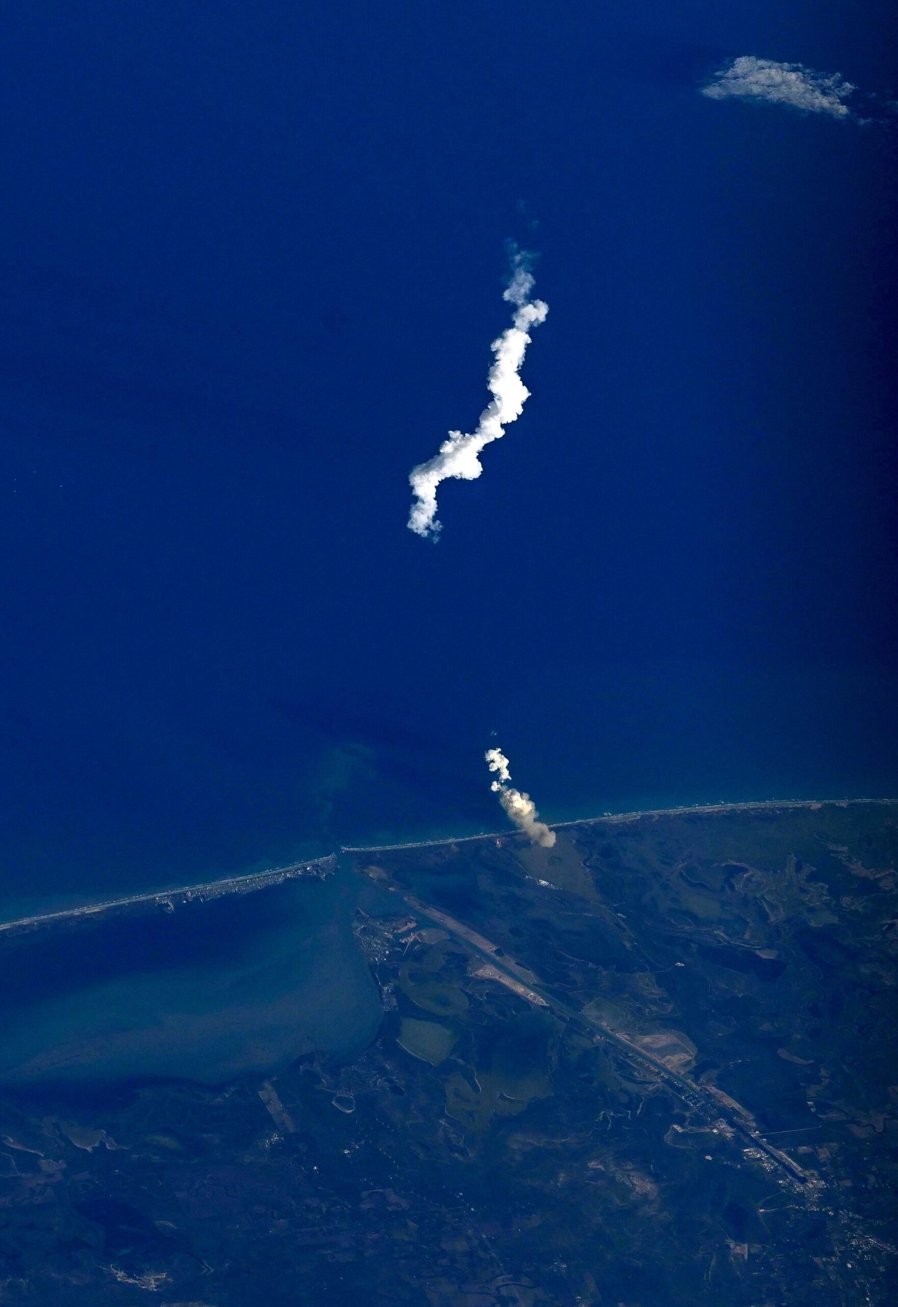 Starship launch as seen from the International Space Station – UFO FEED