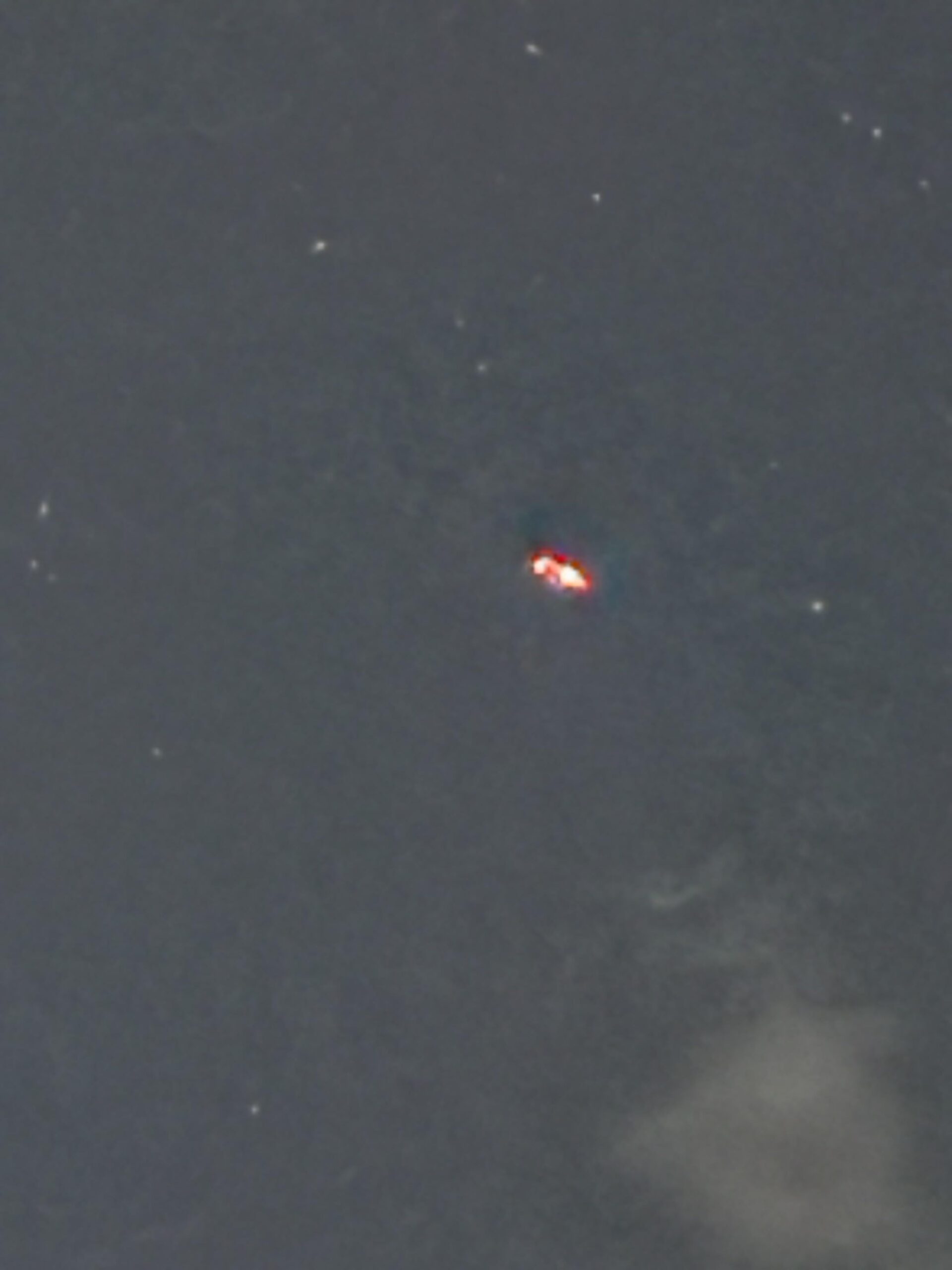 UFO in the night sky – UFO FEED