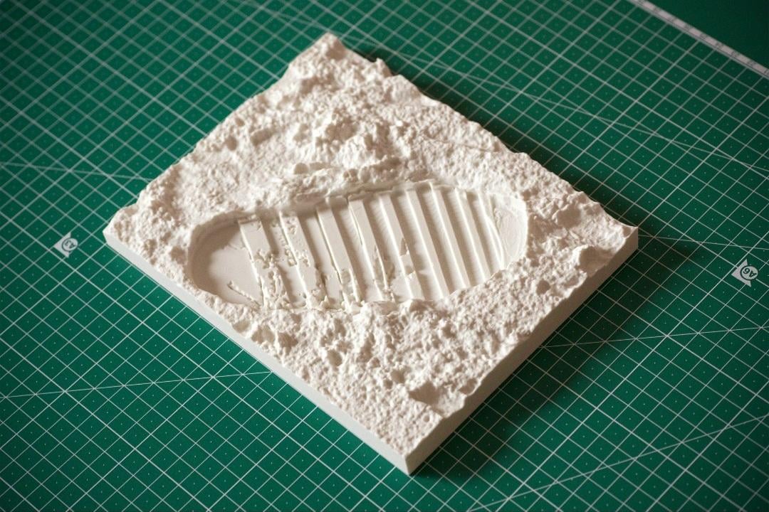I 3D printed Buzz Aldrin’s Lunar footprint for my shop – UFO FEED